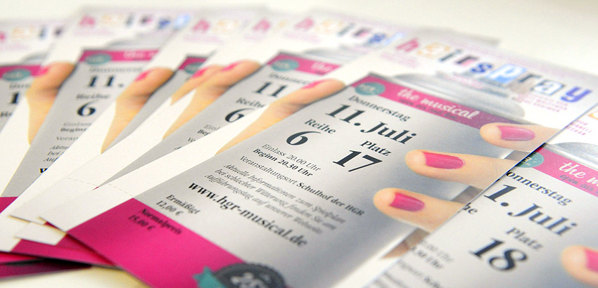 HGR Musical AG » Ticket-VVK Info